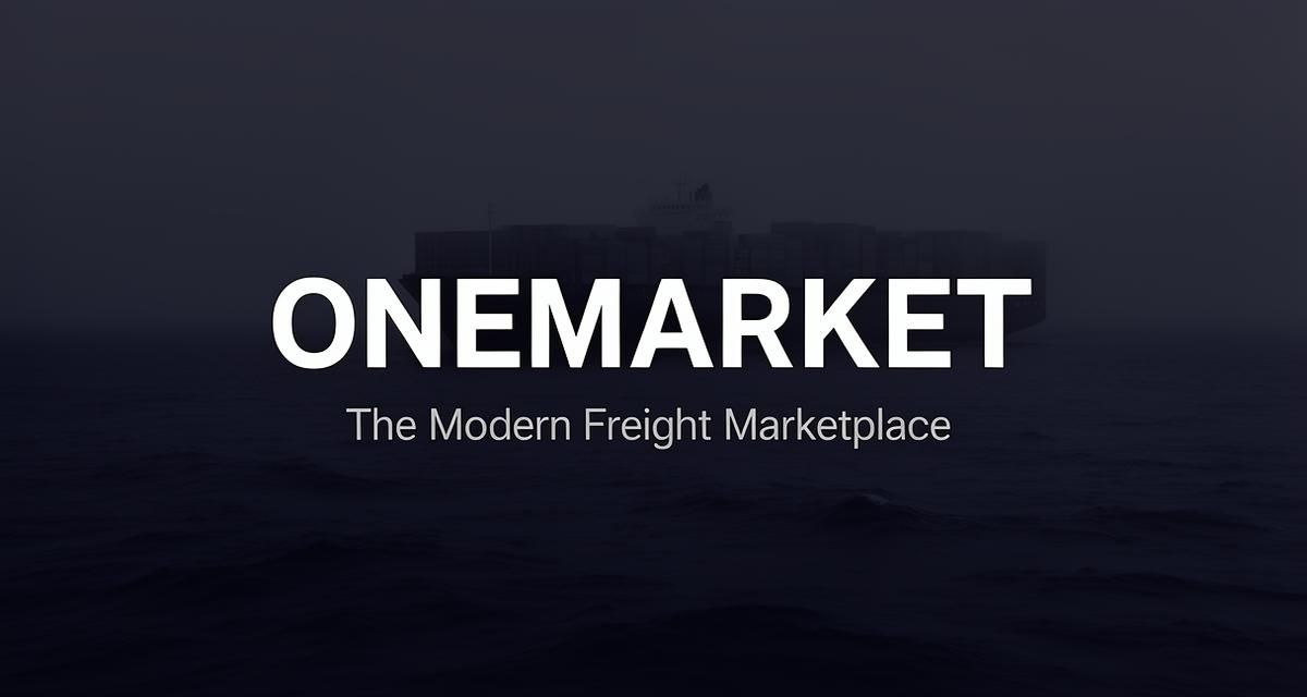 Container Freight Rates | Live FAK Spot Prices | ONEMARKET